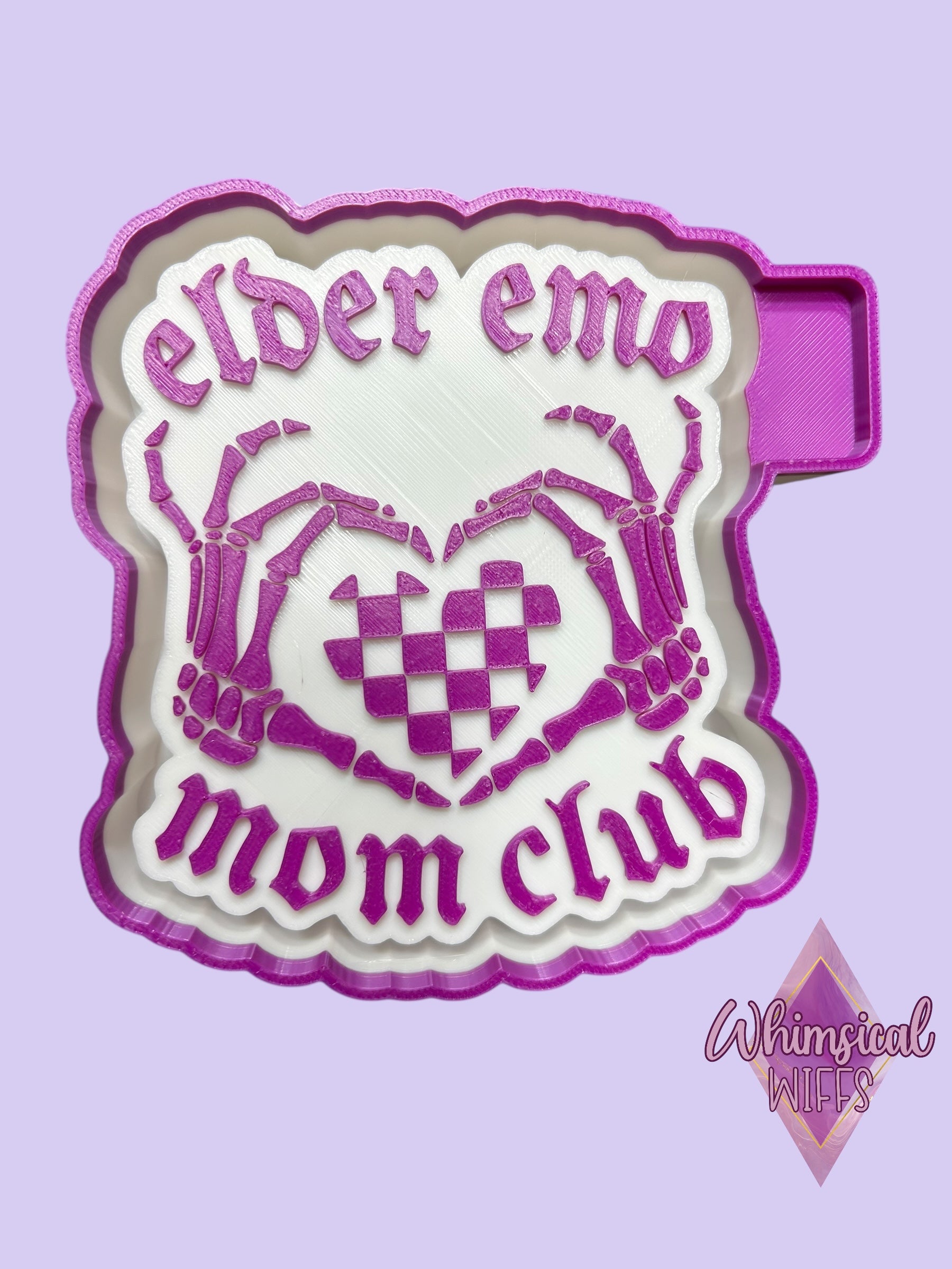 Elder emo mom club Mold – Whimsical Wiffs Freshie Molds & More