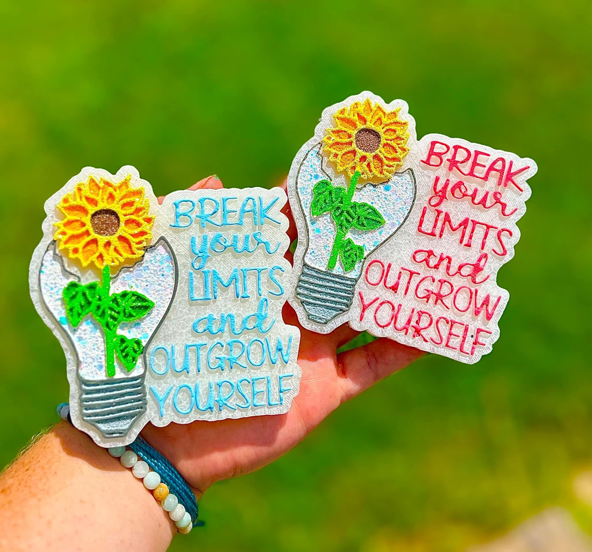 Break your limits and outgrow yourself Freshie – Whimsical Wiffs ...