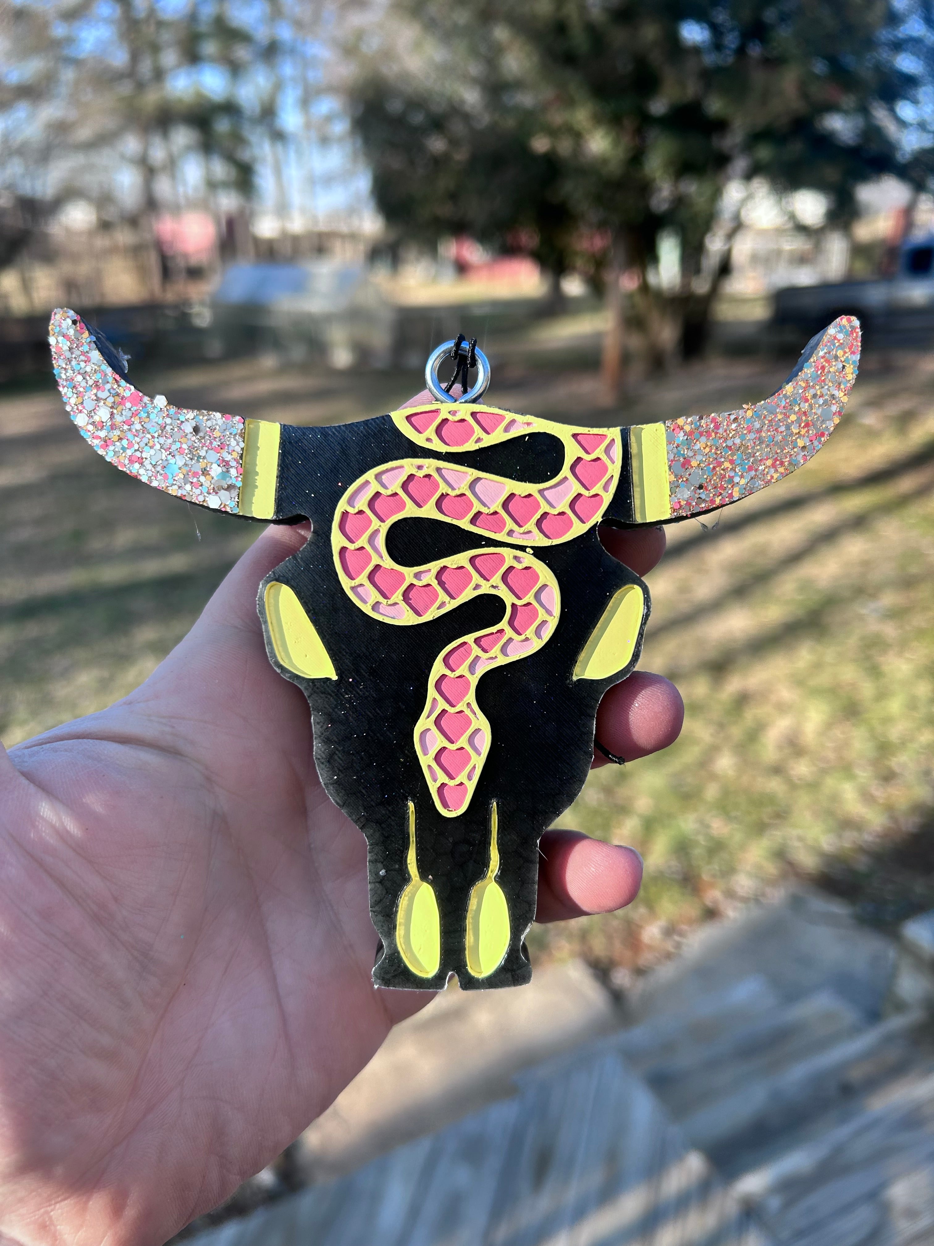 Scaly Snake Bull Freshie – Whimsical Wiffs Freshie Molds & More