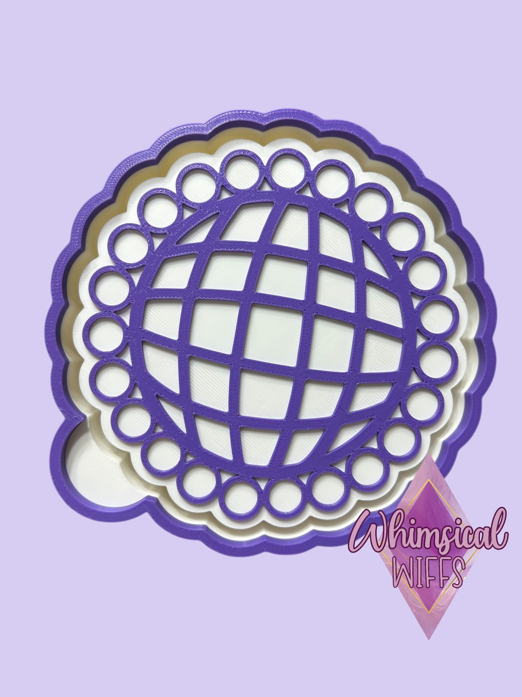 Turquoise Disco Mold – Whimsical Wiffs Freshie Molds & More