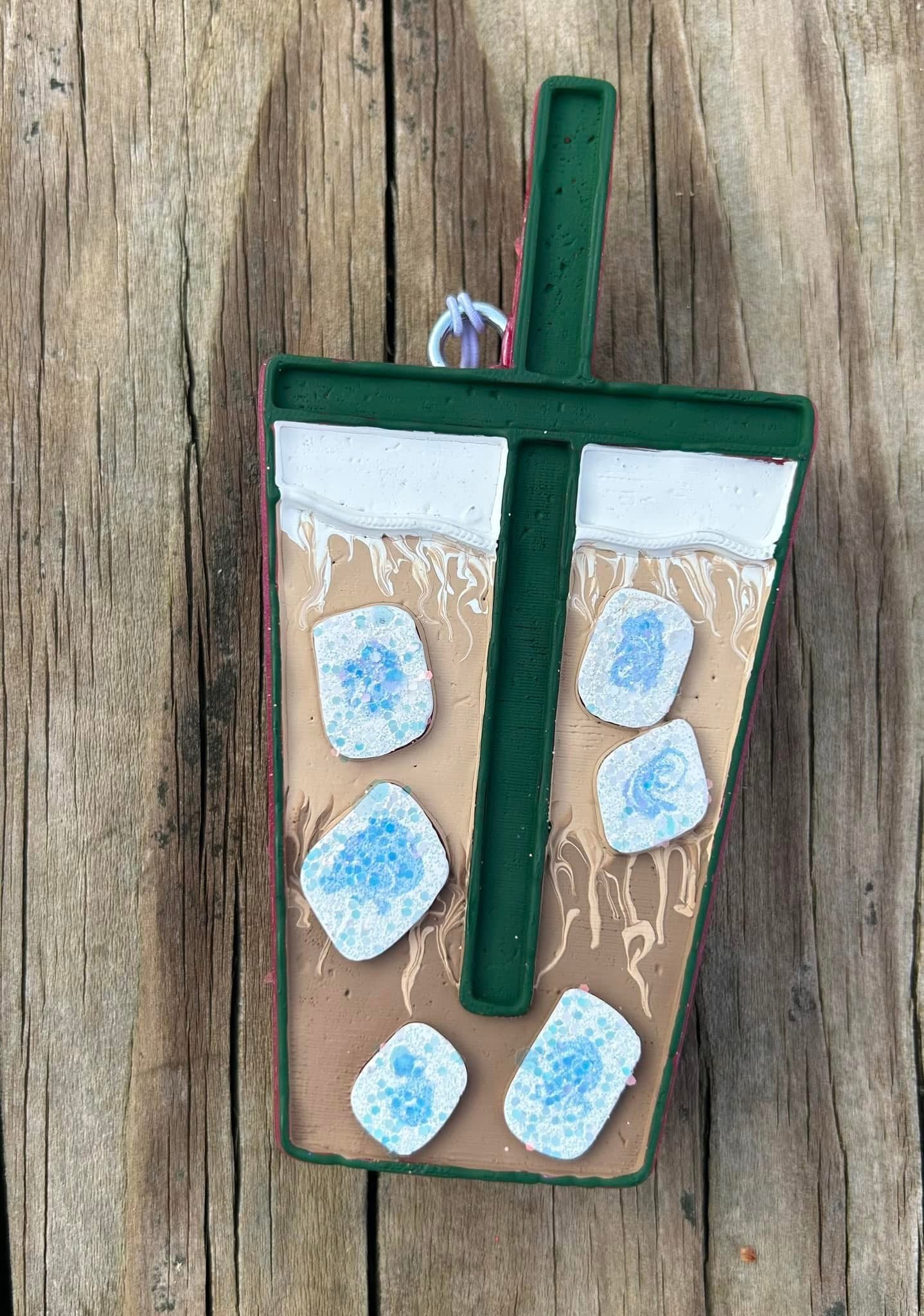 Iced coffee Freshie – Whimsical Wiffs Freshie Molds & More