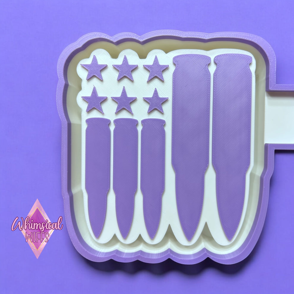 Bullet flag – Whimsical Wiffs Freshie Molds & More