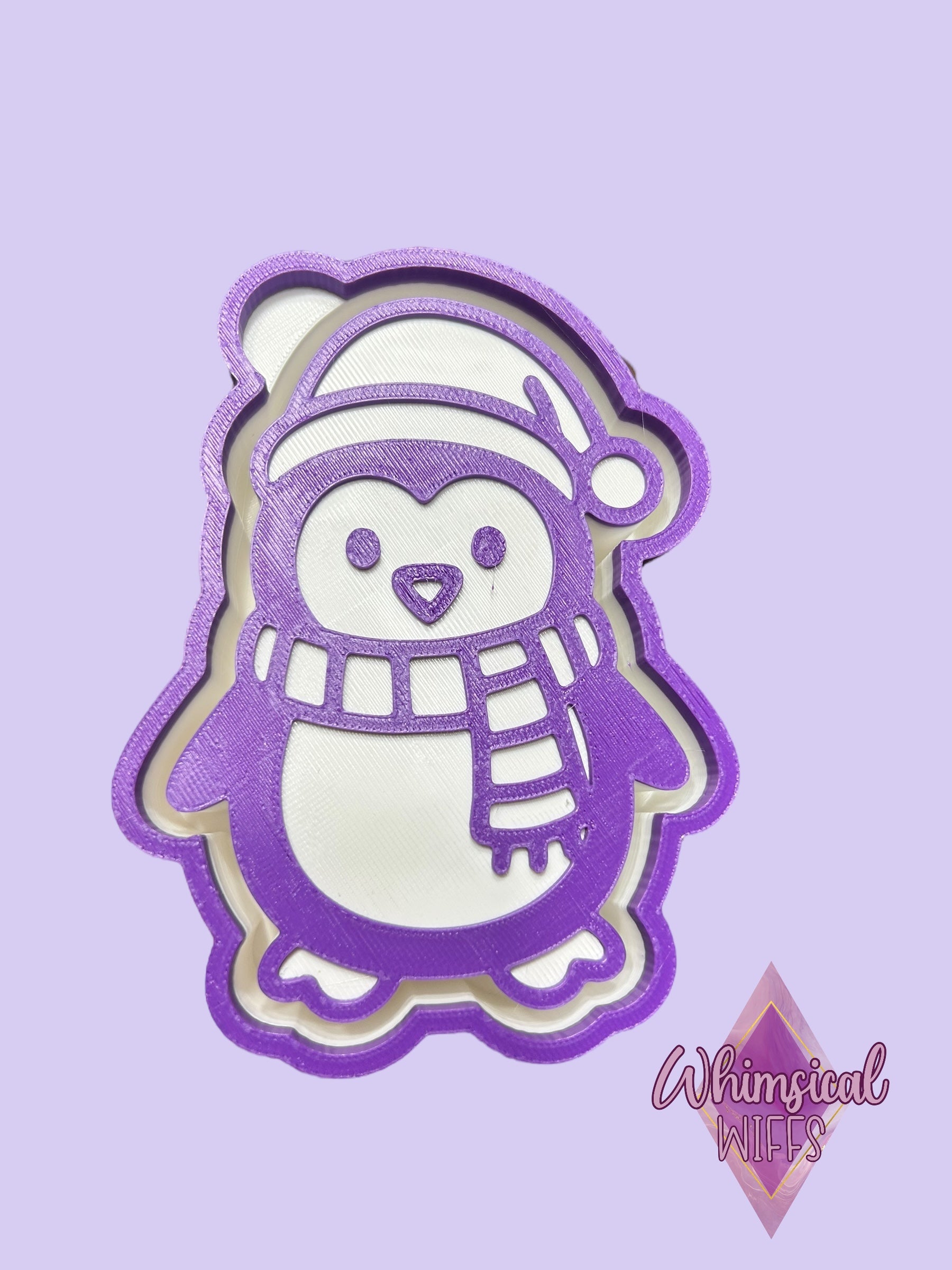 Winter Penguin Mold – Whimsical Wiffs Freshie Molds & More