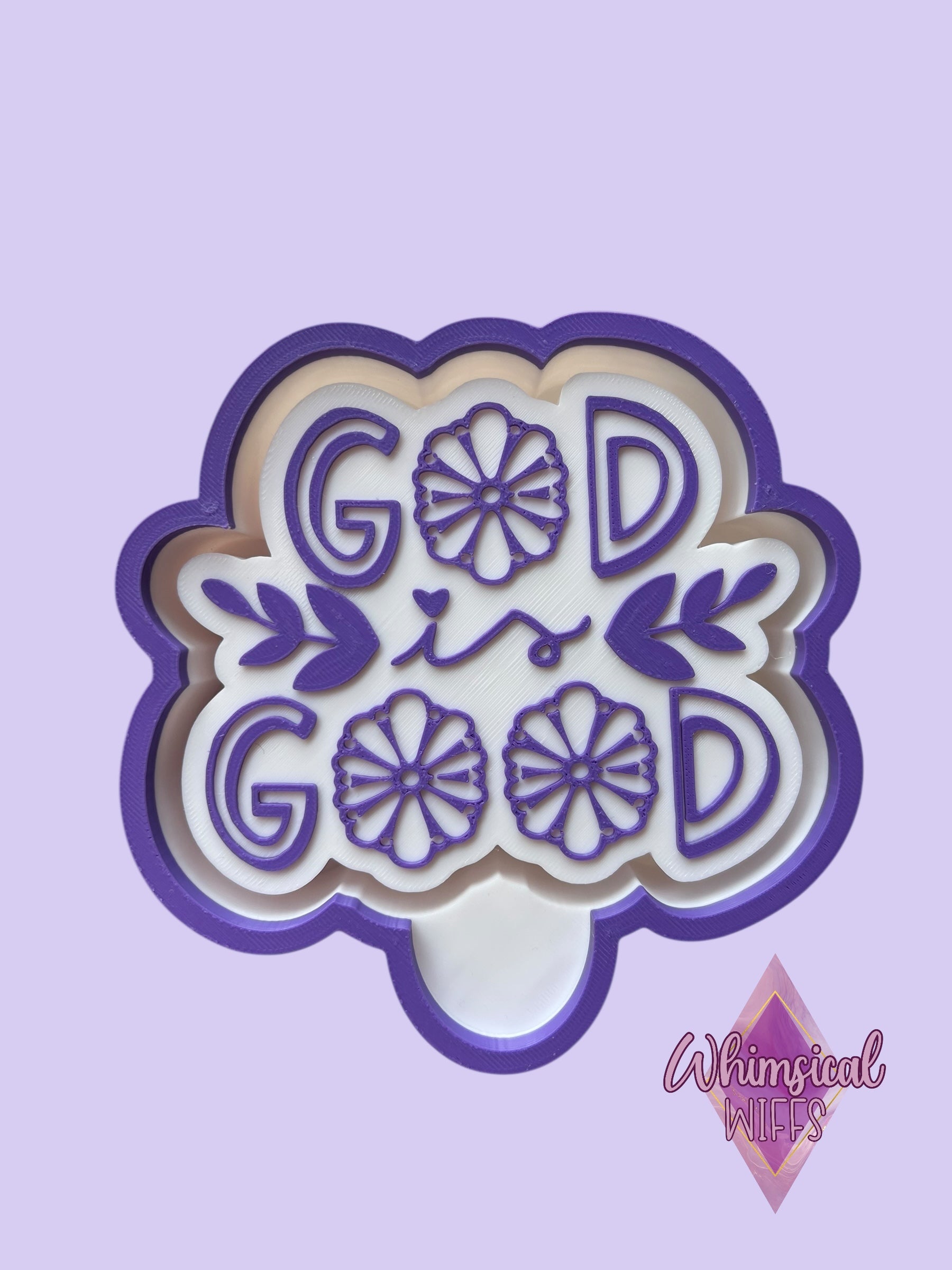 God is Good Turquoise Mold – Whimsical Wiffs Freshie Molds & More