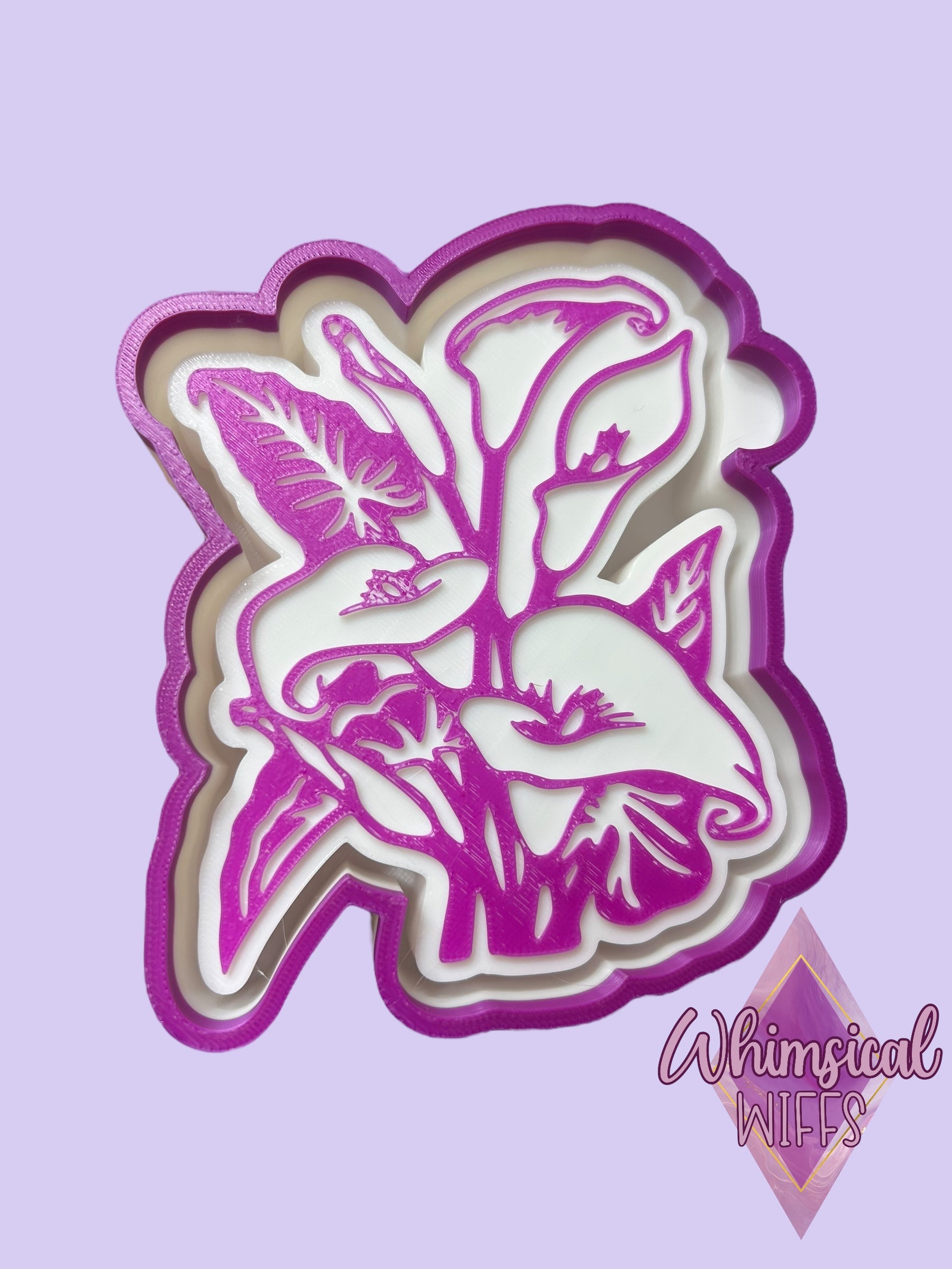 Calla lily Mold – Whimsical Wiffs Freshie Molds & More