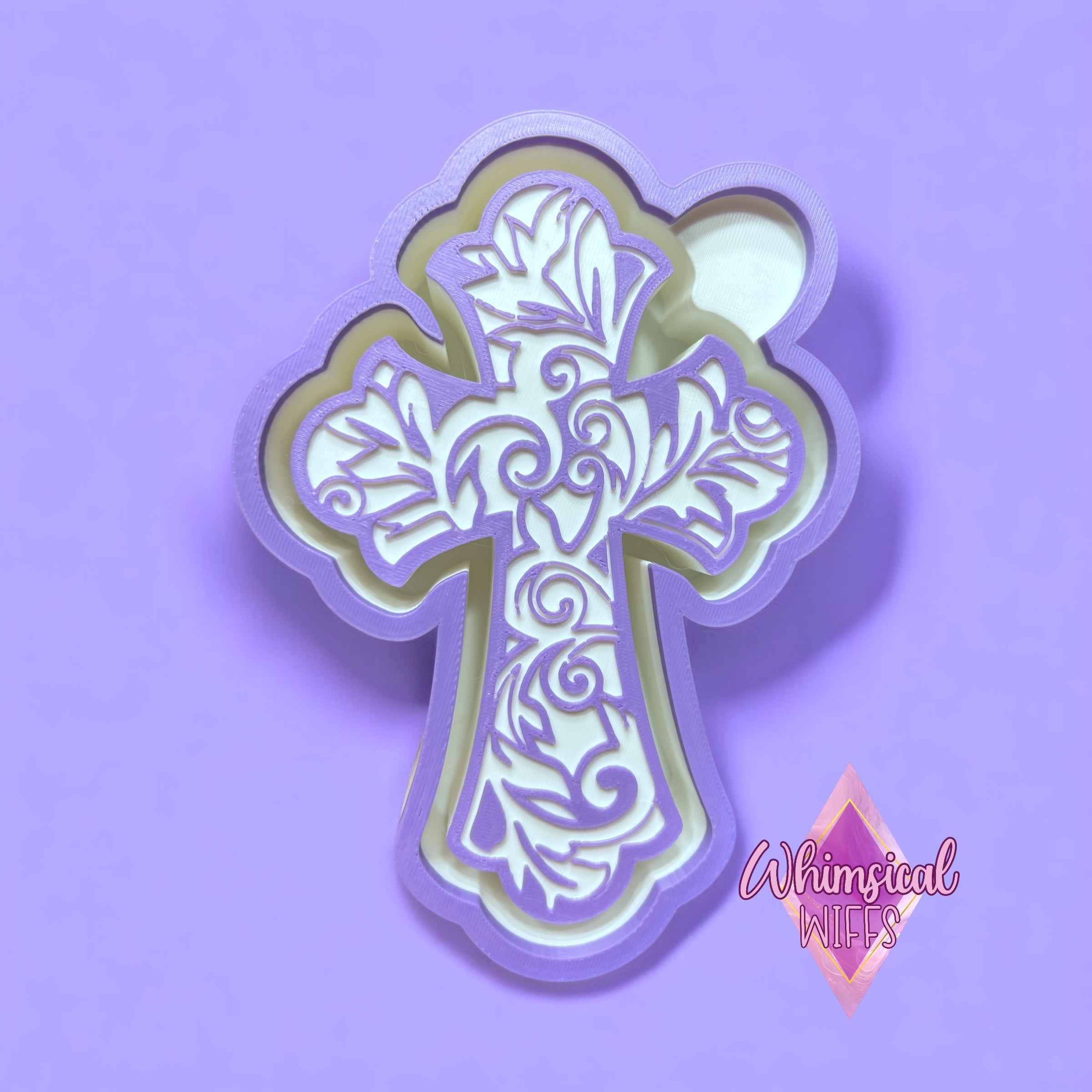Tooled cross – Whimsical Wiffs Freshie Molds & More