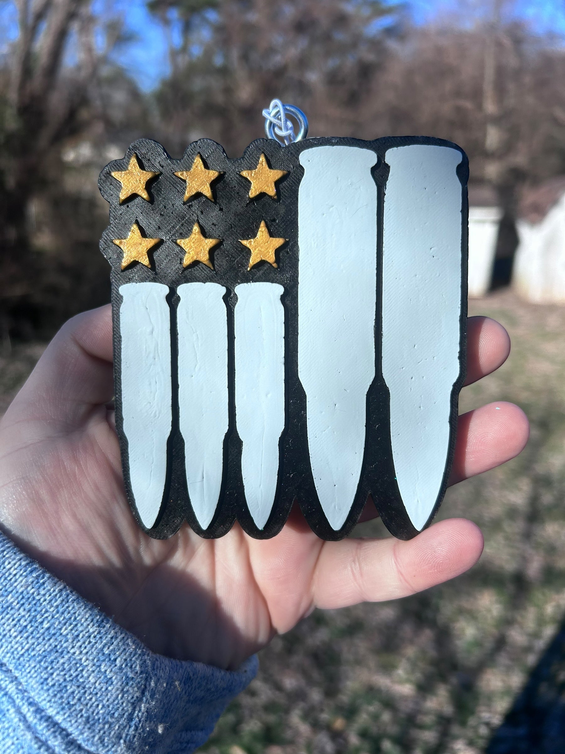 Bullet Flag Freshie – Whimsical Wiffs Freshie Molds & More