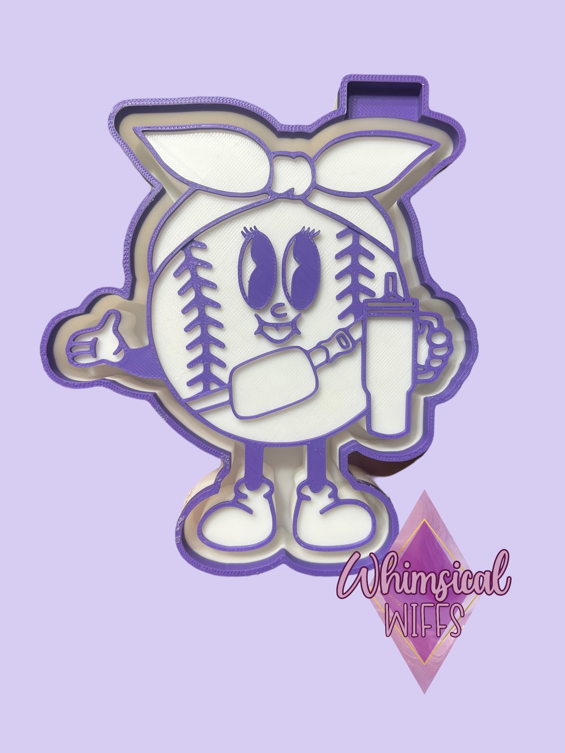 Boujee Baseball Mold – Whimsical Wiffs Freshie Molds & More