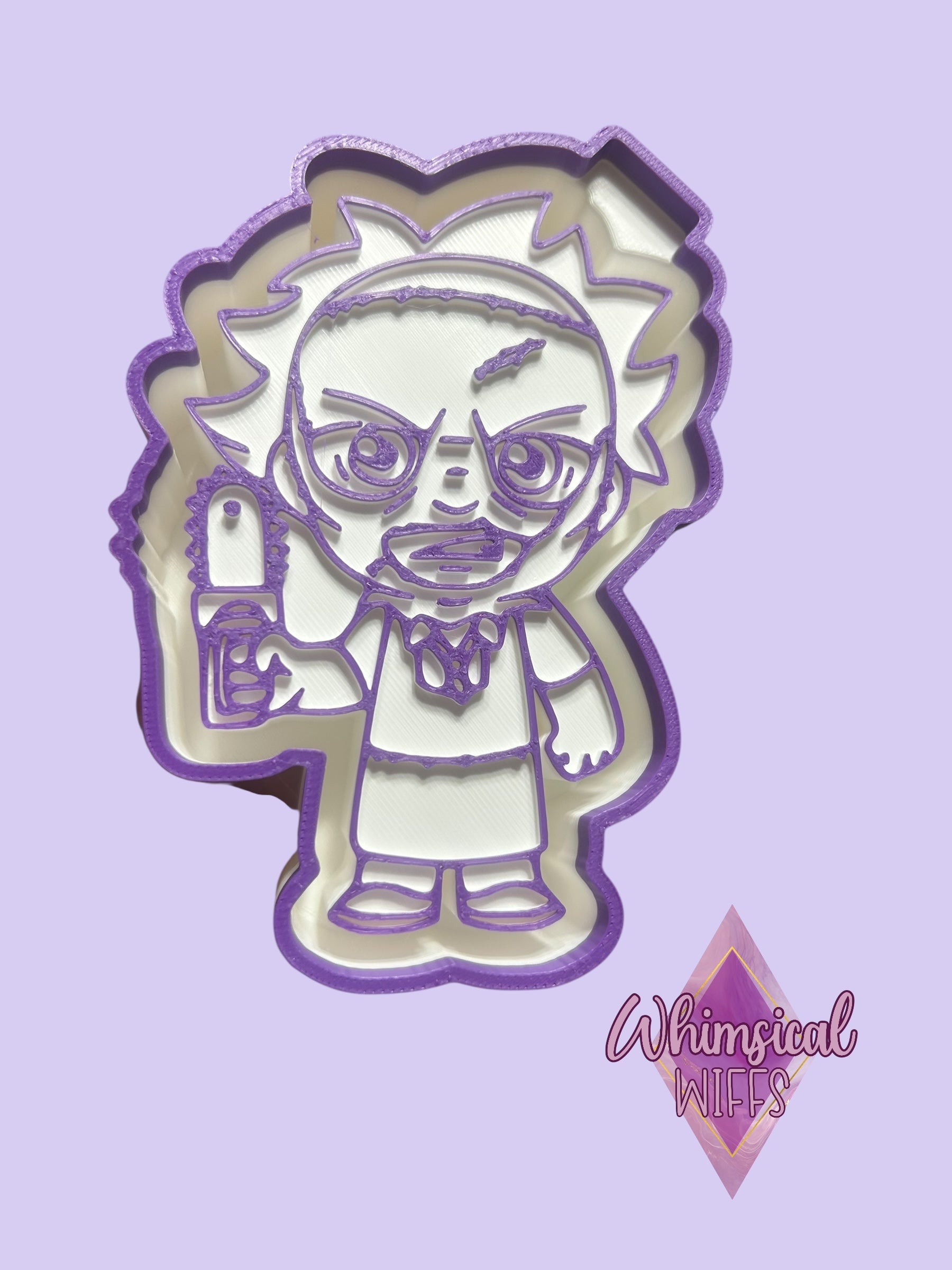 Leatherface Chibi Mold – Whimsical Wiffs Freshie Molds & More