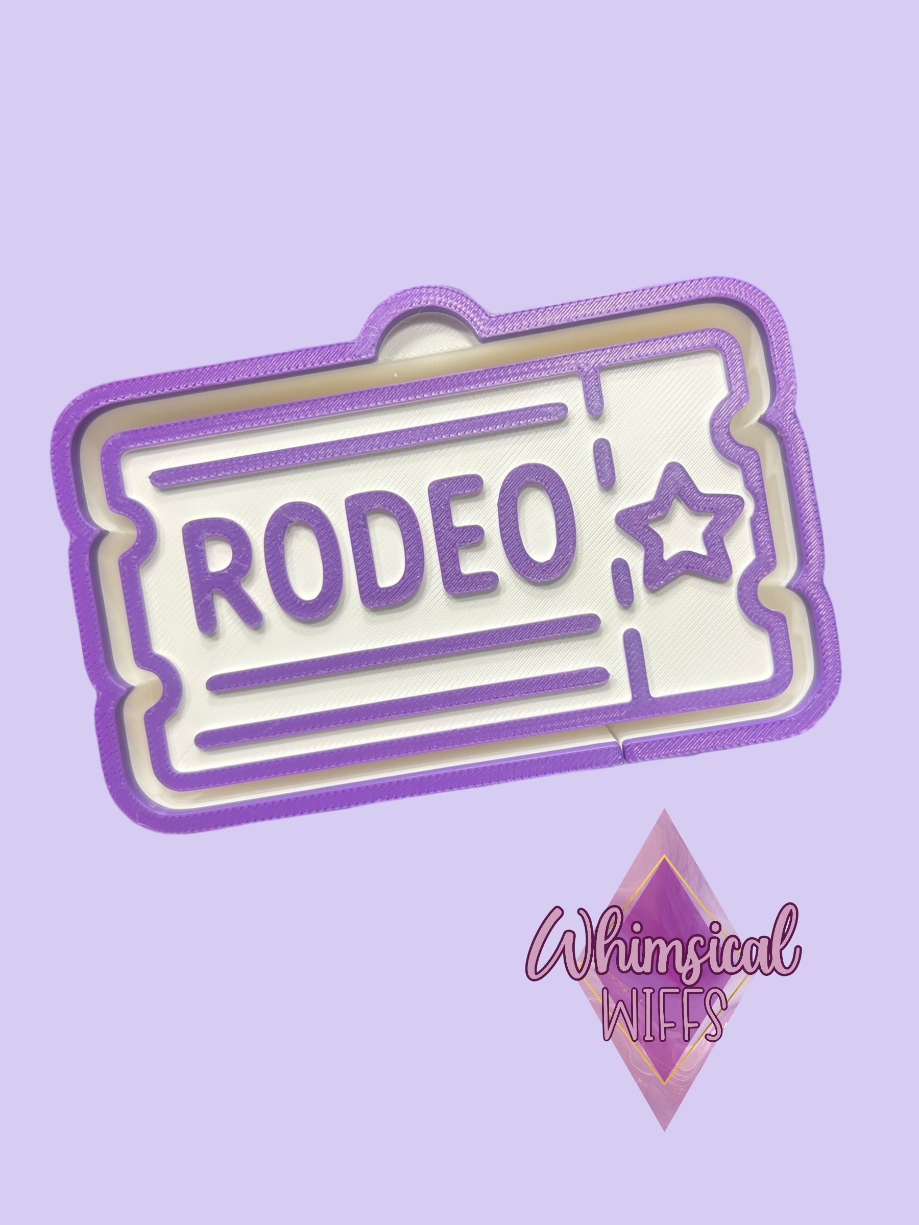 Rodeo Ticket Stub Mold – Whimsical Wiffs Freshie Molds & More